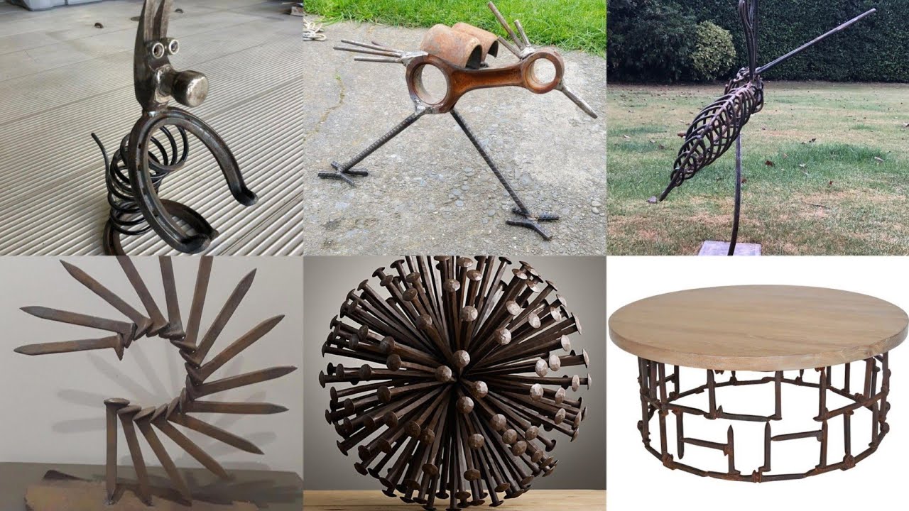 metal project railroad spike ideas | railroad & metal project crafts ...