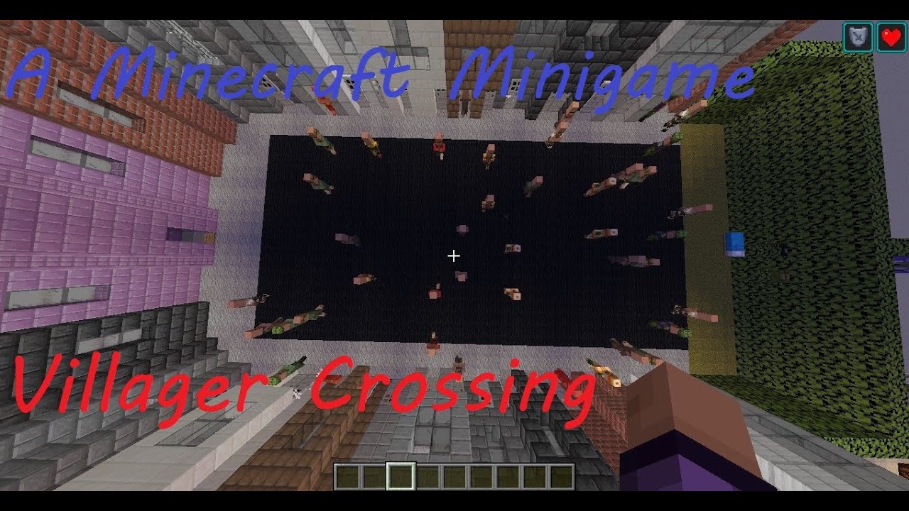 Minecraft Frogger Minigame - YouTube