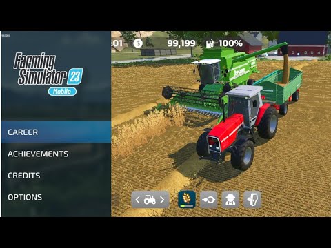 Farming Simulator 23 Mobile - Beginner Guide - First Day - YouTube