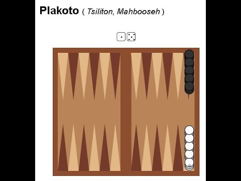 Règle du jeu Plakoto - YouTube