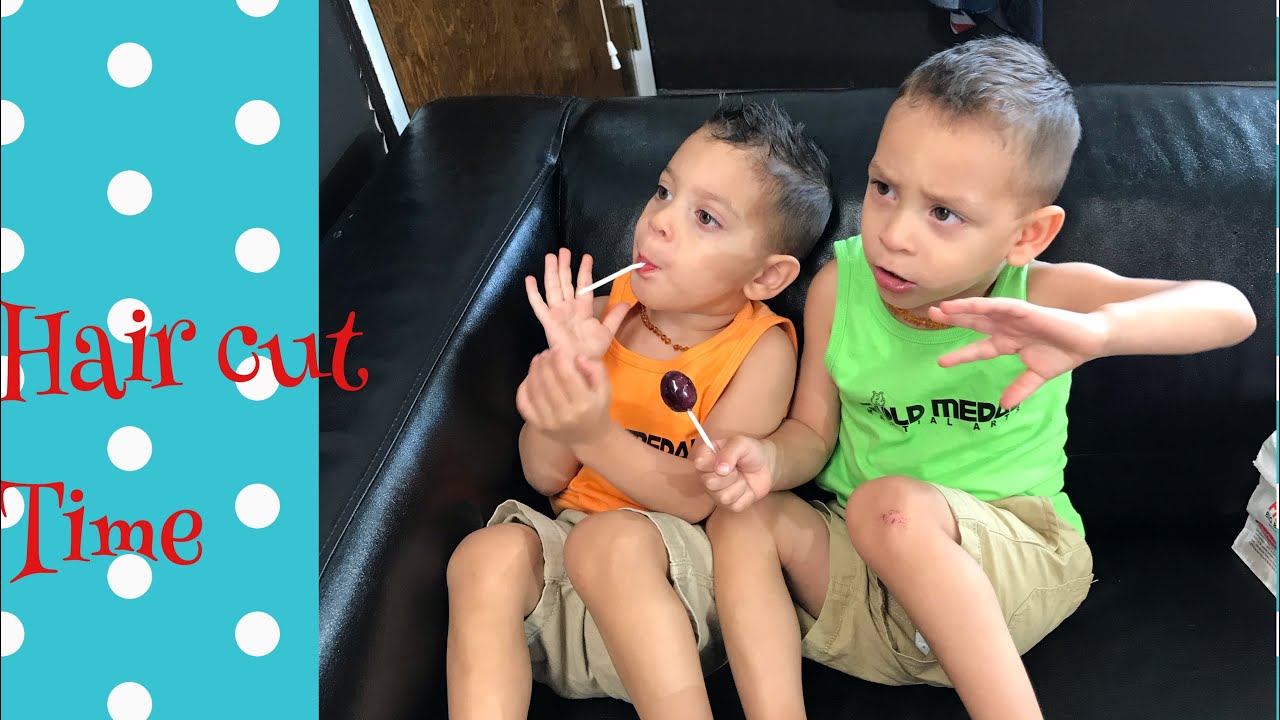 A couple "First times"- Home town barber shop visit & professional hair ...