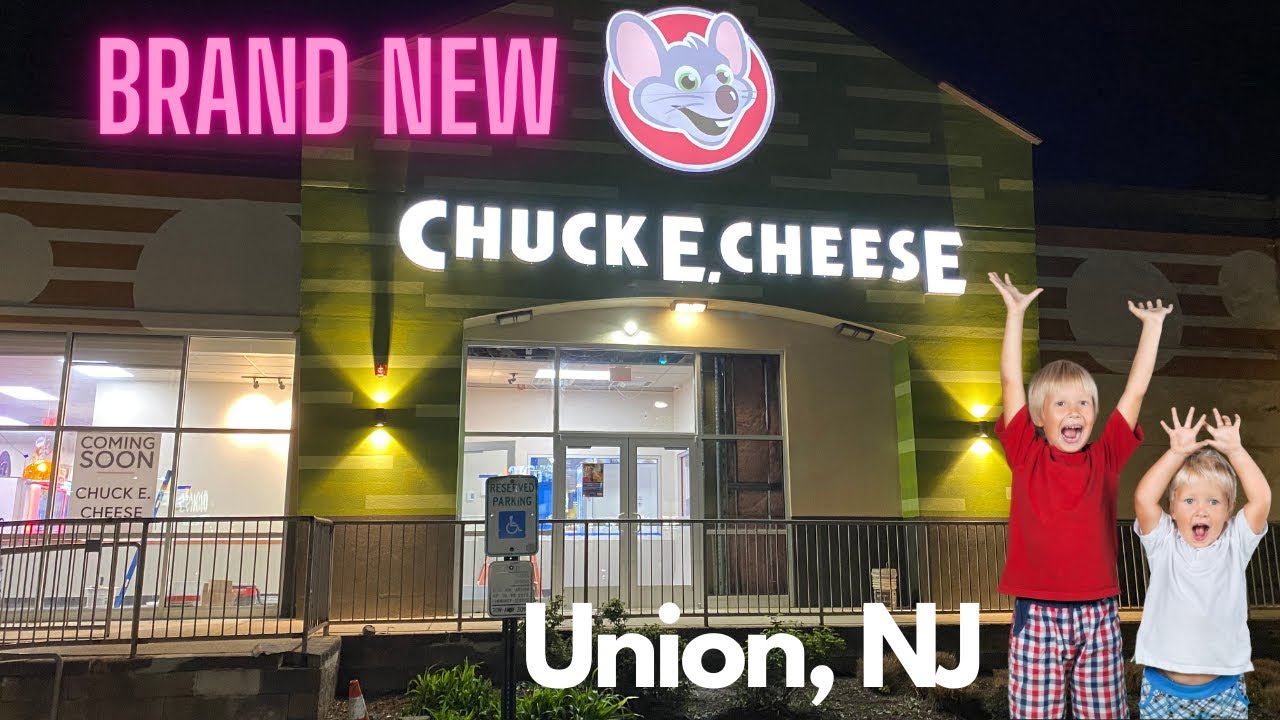 Brand New Chuck E Cheese Union, NJ - YouTube