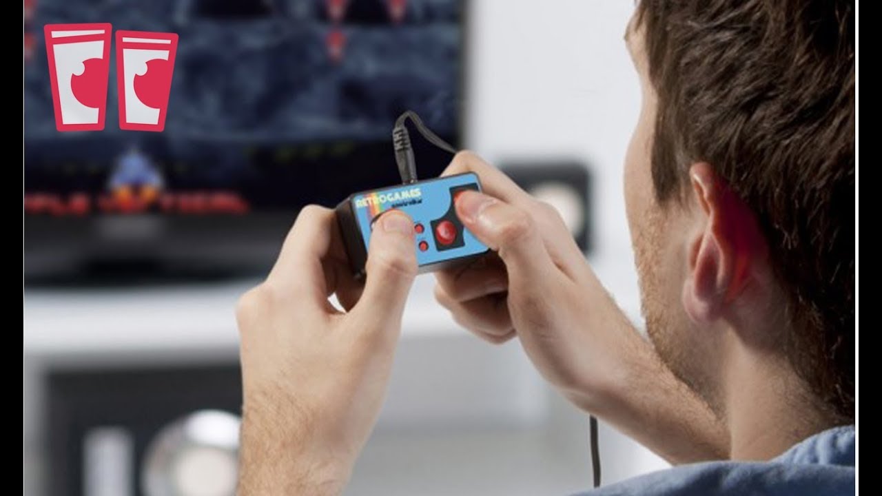 Mini manette de 200 jeux TV - YouTube