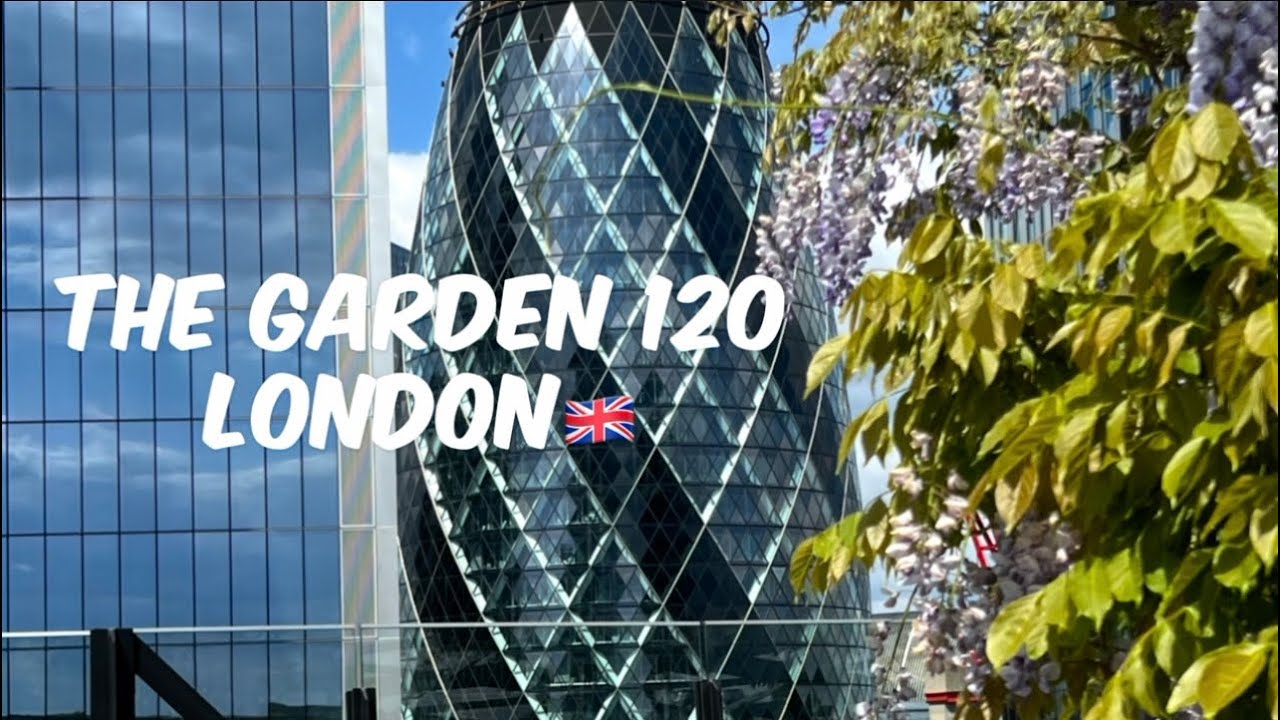 Spectacular Roof top view | The Garden 120 - London 🇬🇧| @Jeanalonzo4 ...