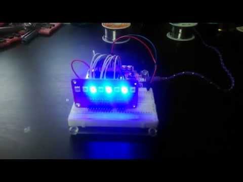 Arduino and LED RGB Keyes test