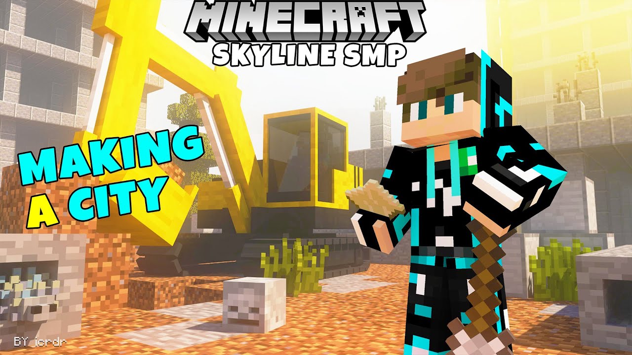The Grind Continues| SKYLINE SMP DAY-5 | Minecraft - YouTube
