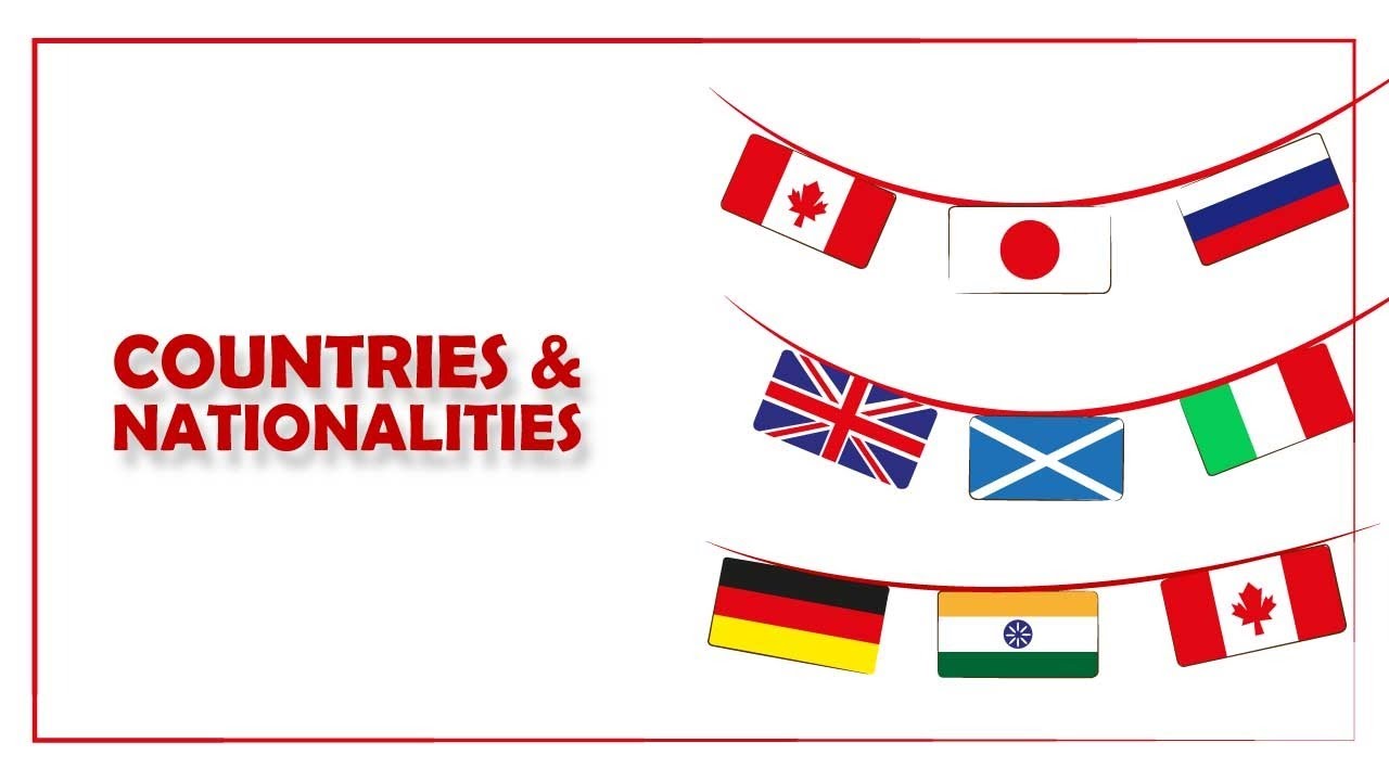 Lesson 16 - Countries and Nationalities - YouTube