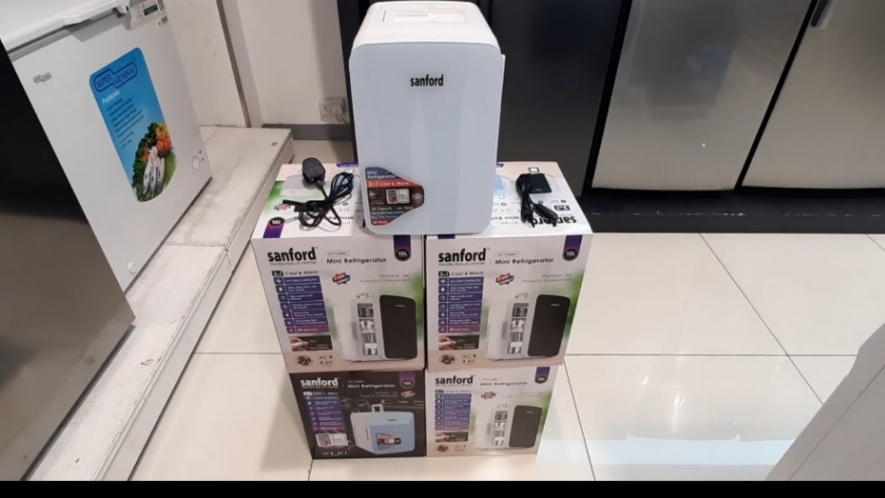 Sanford Mini Refrigerator | SF1715MRF | Portable Fridge | Ac/Dc | @Best ...