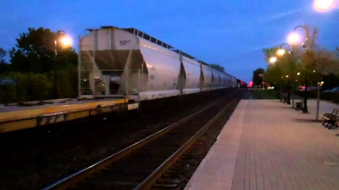 CP DME EMD SD40-2 6214 6076 6087 6095 6096 Manifest Freight 277 lake ...