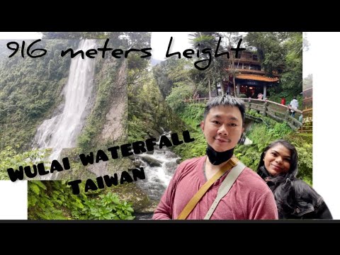 Ultimate 4k view of Gigantic Wulai waterfall in Independent country \