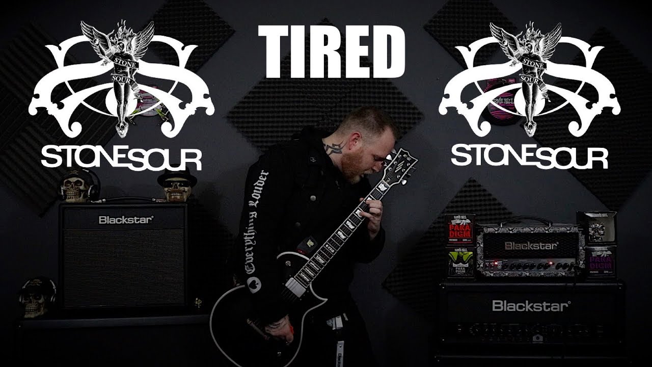 Stone Sour - Tired (Guitar Cover) - YouTube