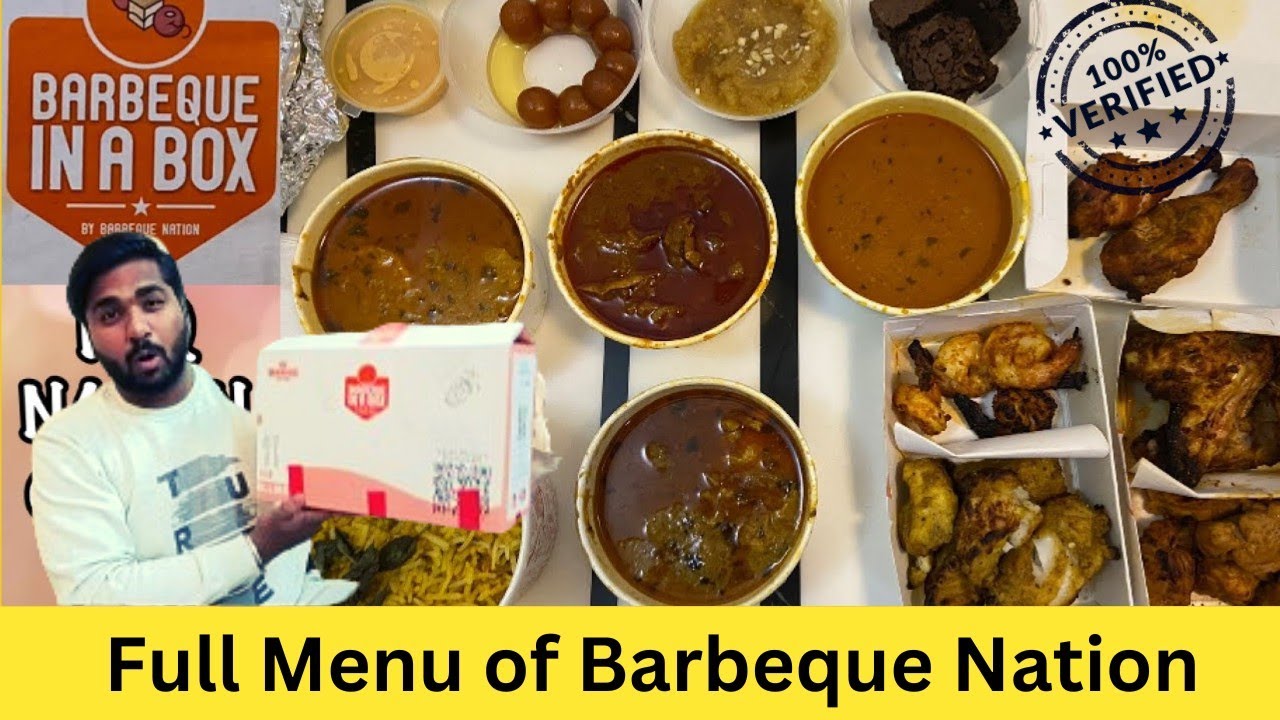 Barbeque Nation ka pura Menu hi order kaar dia! #food #foodie #foodvlog ...