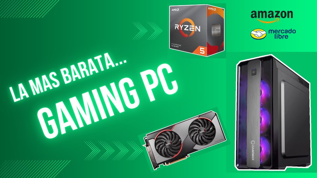 Armar un PC Gaming en 10 Min⏱ || Precio de cada componente y paso a ...