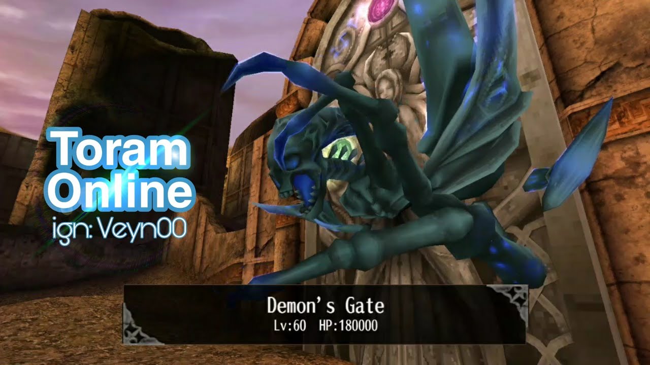 Toram Online | Demon's Gate Level 60 - YouTube