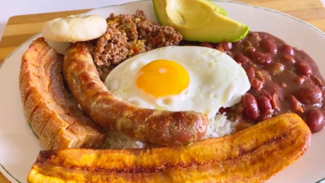 Bandeja paisa - YouTube