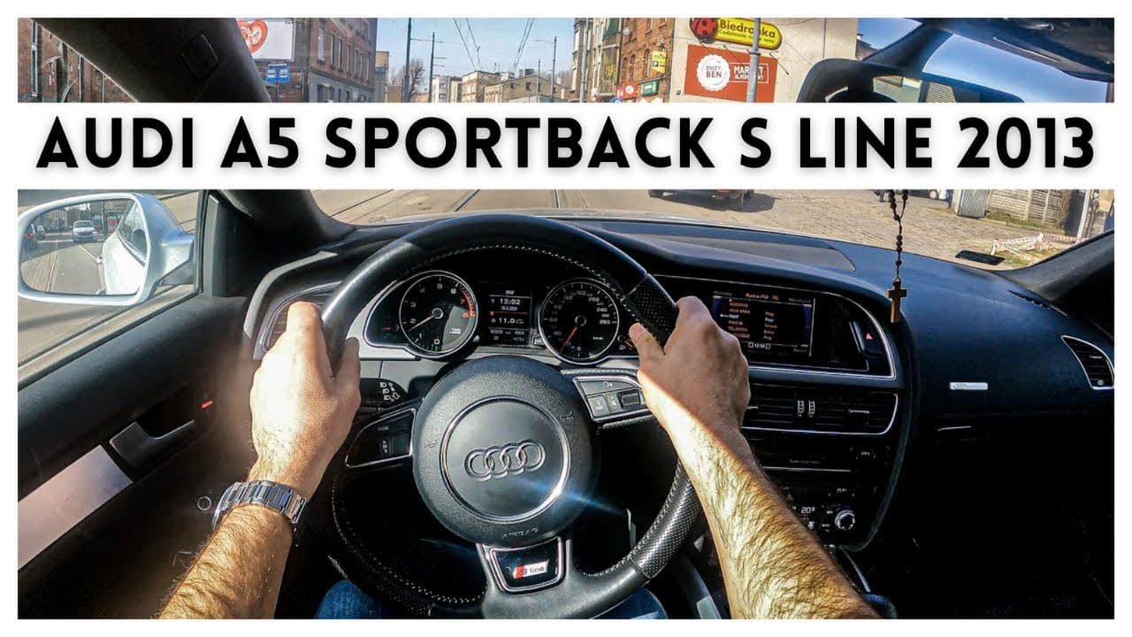 4K POV Test Drive For Car Enthusiast 2021# Audi A5 Sportback S LINE ...