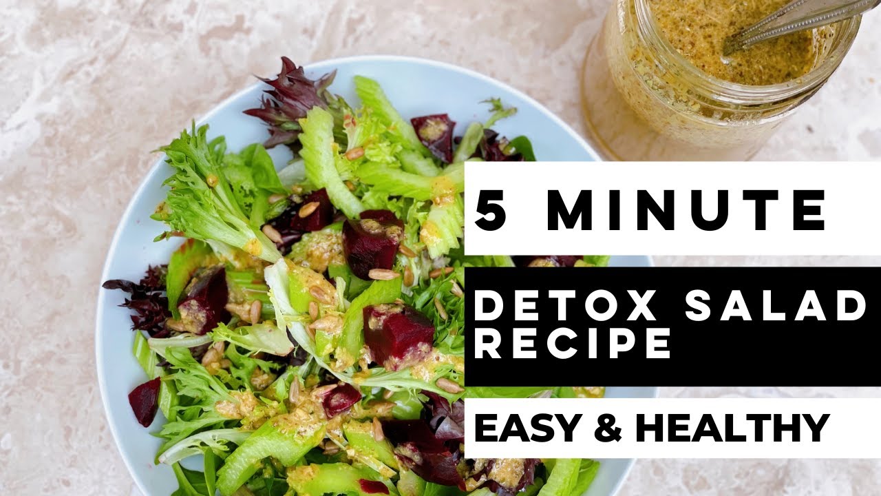 Green Detox Salad Recipe: Cleanse Your Body Naturally, At Home - YouTube