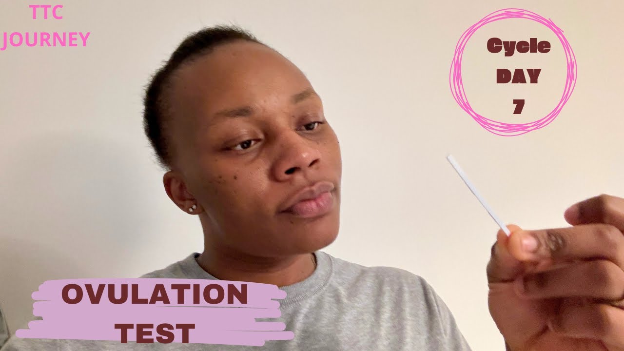 LIVE OVULATION TEST || CD DAY 7 | TTC JOURNEY BABY #2 - YouTube