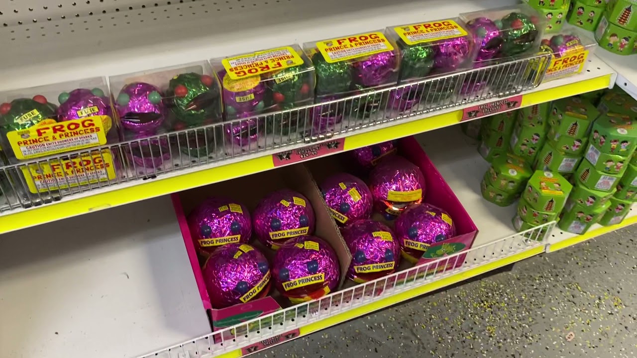 Blackjack Fireworks Pahrump Nevada Store Tour #3- Fountains/Novelties ...