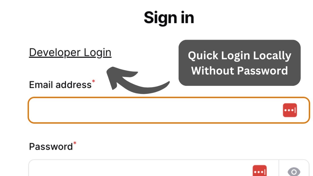 Filament Login Link: Passwordless Local Sign In - YouTube