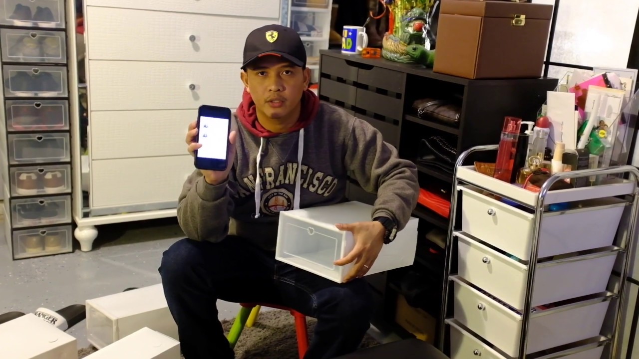 Online Shoe Boxes - Easily Collapsable | Buy or Bye!? - YouTube