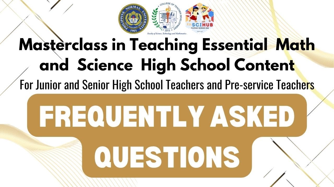 Masterclass in Teaching Essential Math and Science High School Content ...
