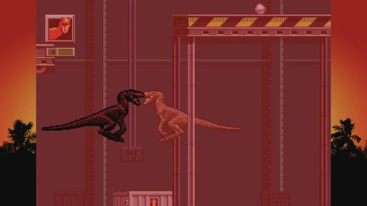 Jurassic Park Rampage Edition Raptor Longplay - YouTube