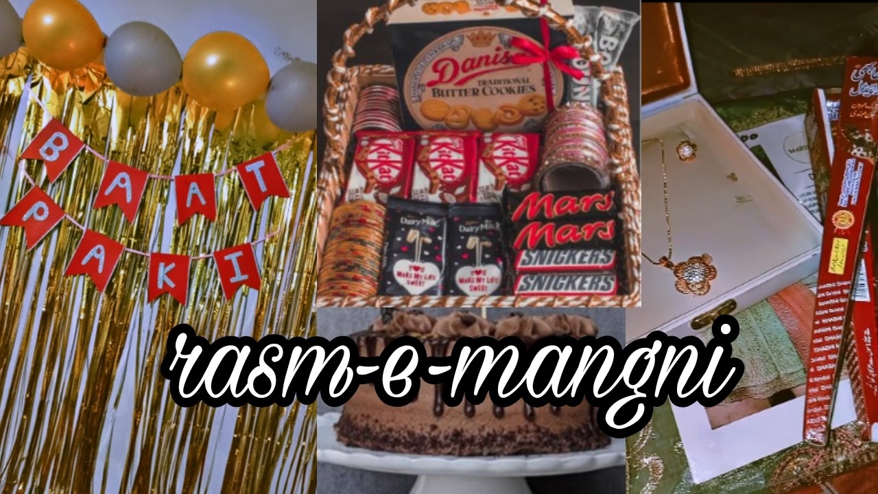 Baat pakki decoration ideas|rasm-e-mangni|baat pakki gift ideas|prank ...
