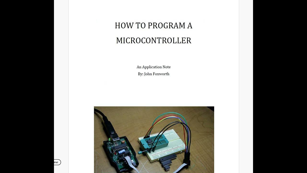 HOW TO PROGRAM A MICROCONTROLLER - YouTube