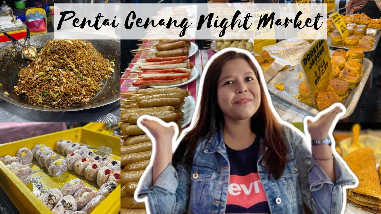 🇲🇾 EXPLORING PANTAI CENANG NIGHT MARKET IN LANGKAWI || STREET FOOD TOUR ...