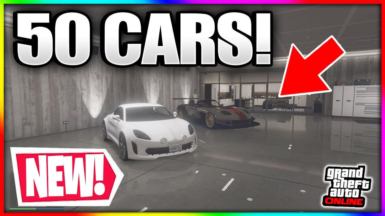 *NEW* 50 Car Garage Finally Released! Customization & More! (GTA Online ...