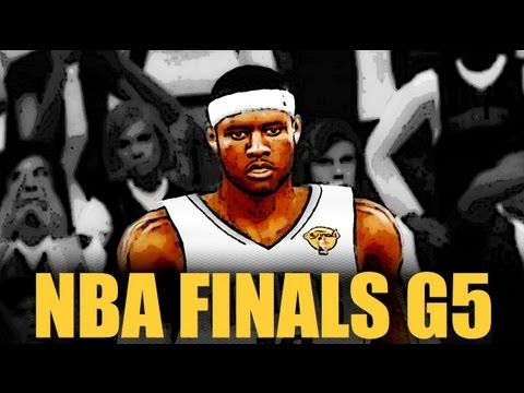 NBA 2k12 My Player Playoffs: NBA Finals Game 5 | Elimination Game ...