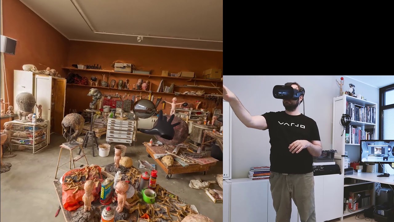 Varjo VR-2 Pro Hand Tracking with Ultraleap - YouTube