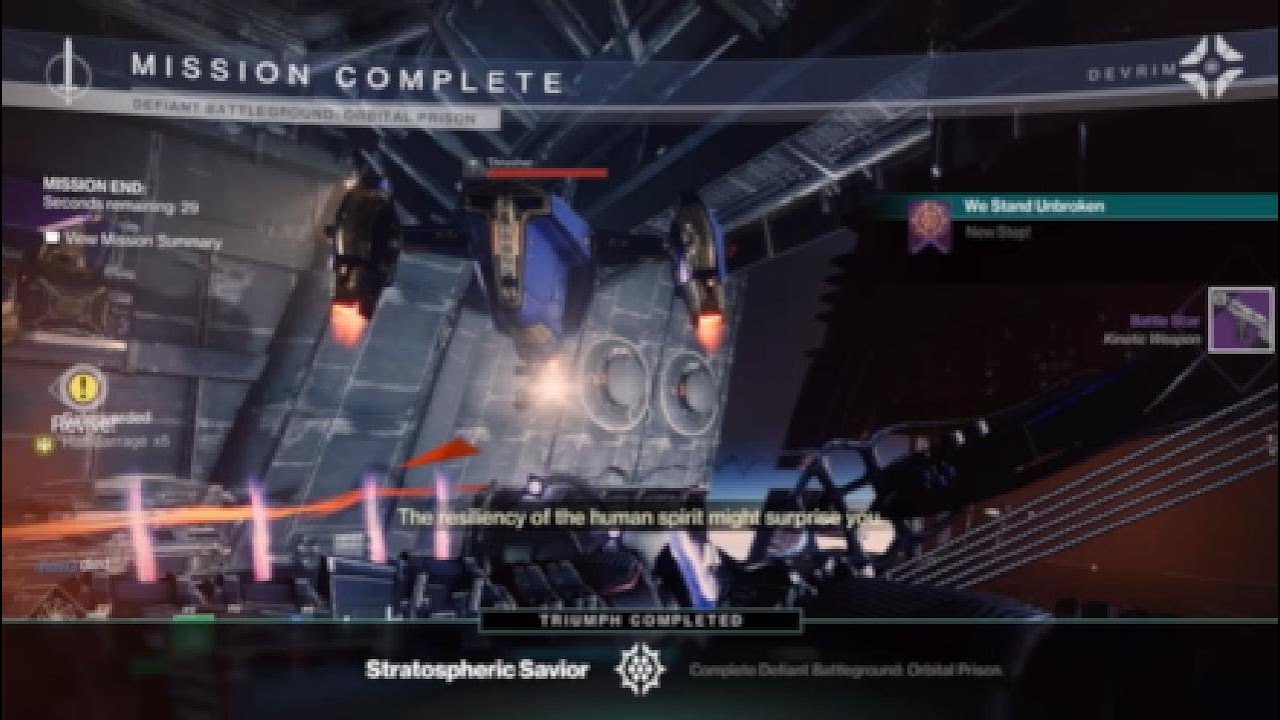 Defiant Battleground: Orbital Prison | Complete: "Resiliency of the ...