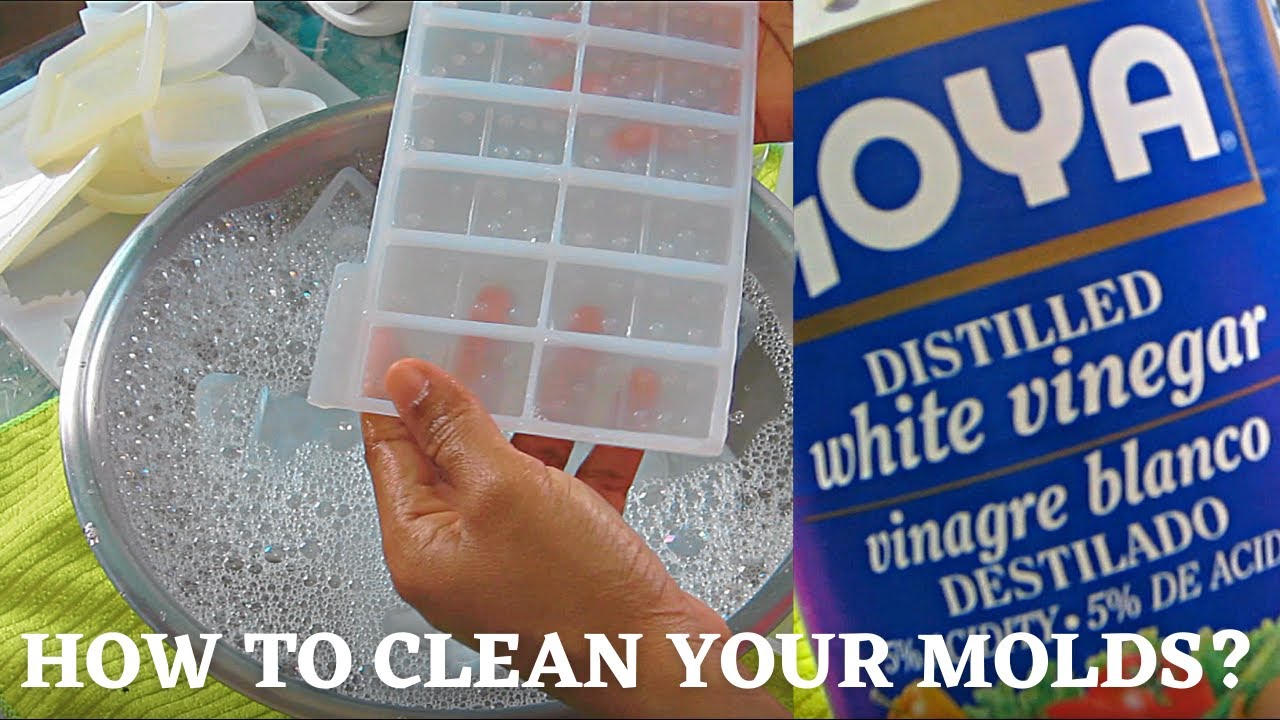 How to clean your silicone molds??? - YouTube
