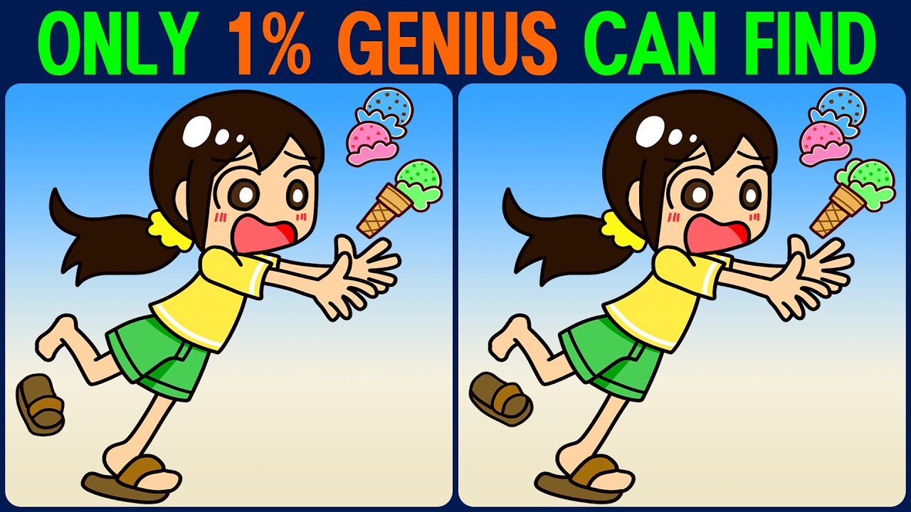 【Find the Difference】 Did you find all the differences? Then you are a ...