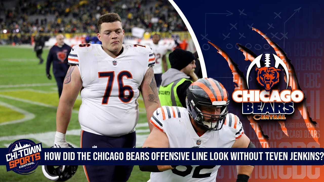 How Did The Chicago Bears Offensive Line Look Without Teven Jenkins ...