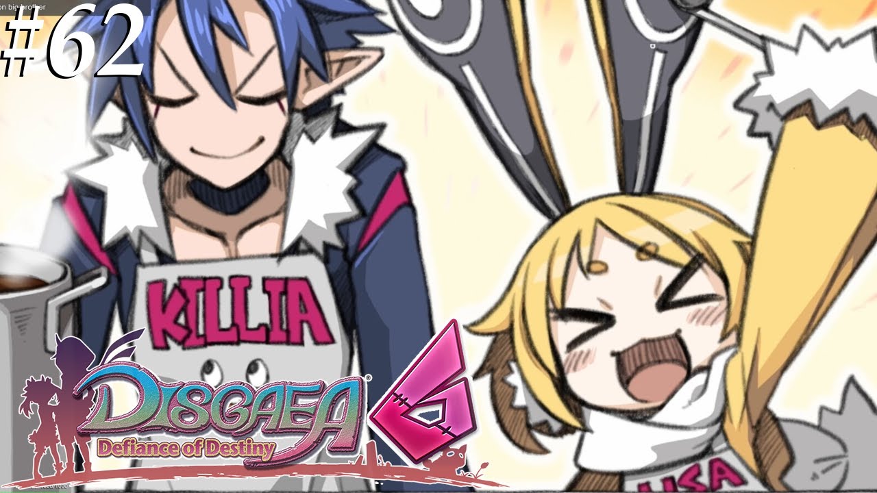 Disgaea 6 [62] Killia & Usalia DLC - YouTube