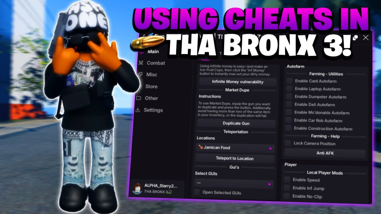 🔥 BEST The Bronx 3 Script 2025! (Auto Farm, Aimbot, ESP & More) | Paid ...