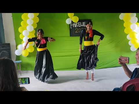 KAMMAR MATHI PATUKI ||SHORT COVERED NEPALI DANCE||#farewell