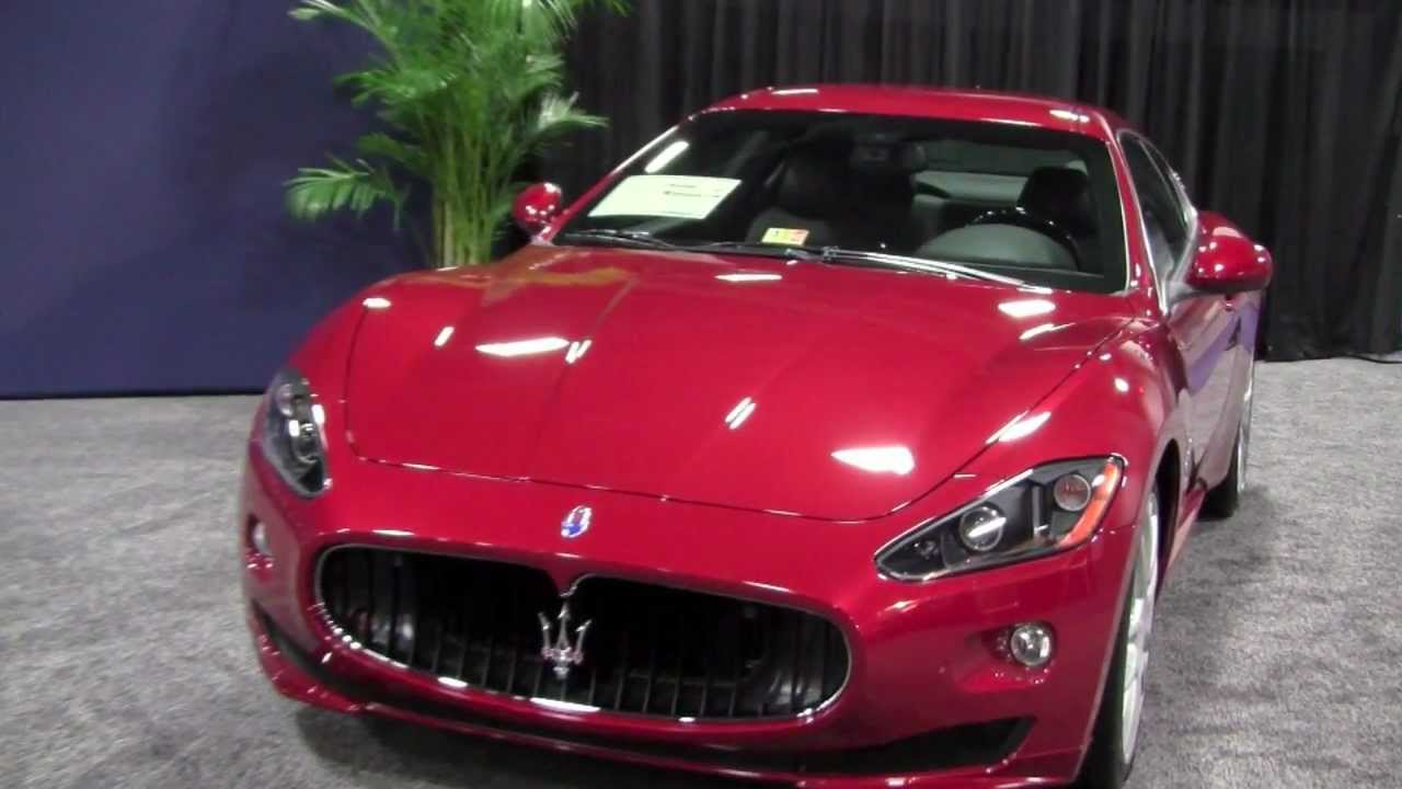 Maserati Gran Turismo & Maserati Quattroporte - 2012 Washington DC Auto ...