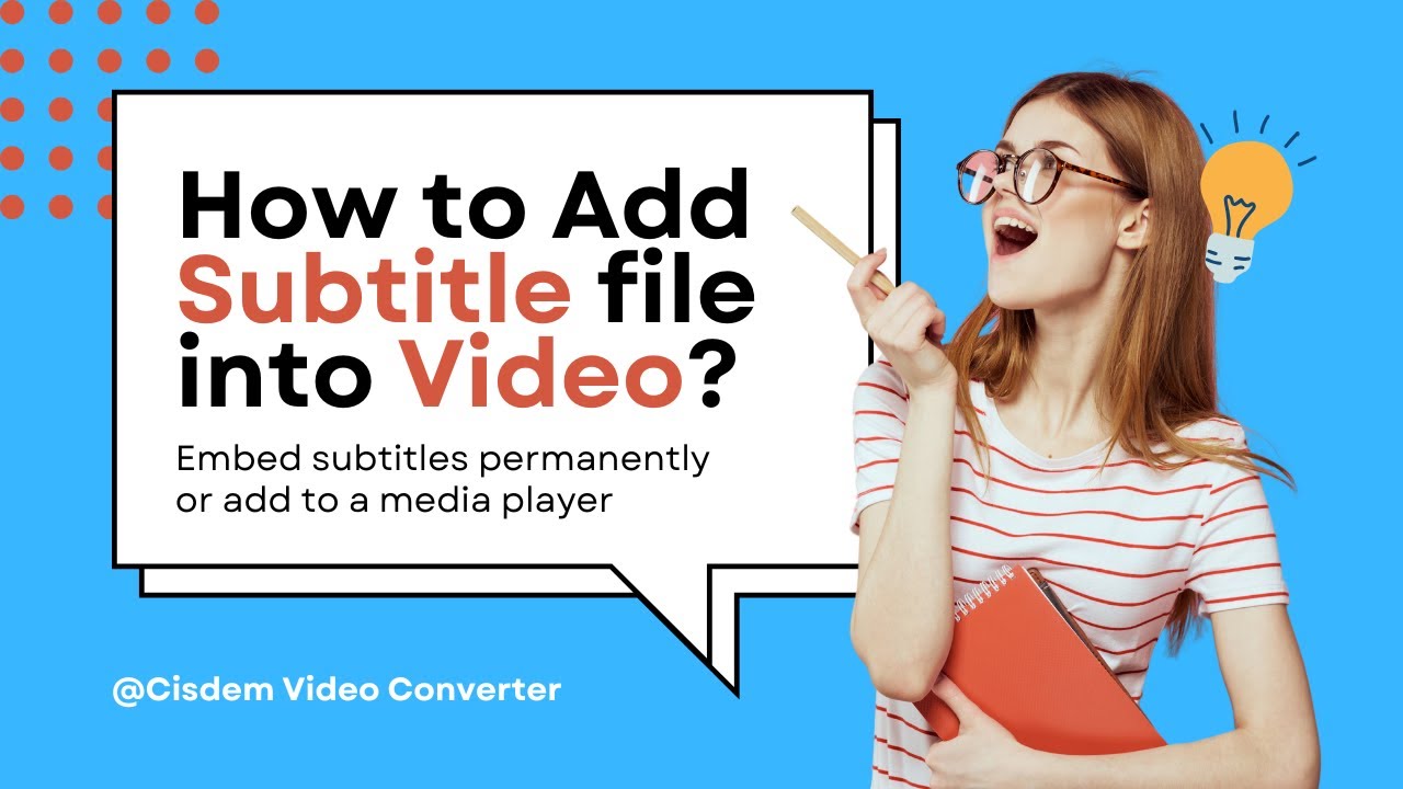 How to Add Subtitle File to Video/Movie in 2 Ways| Embed SRT into Video ...