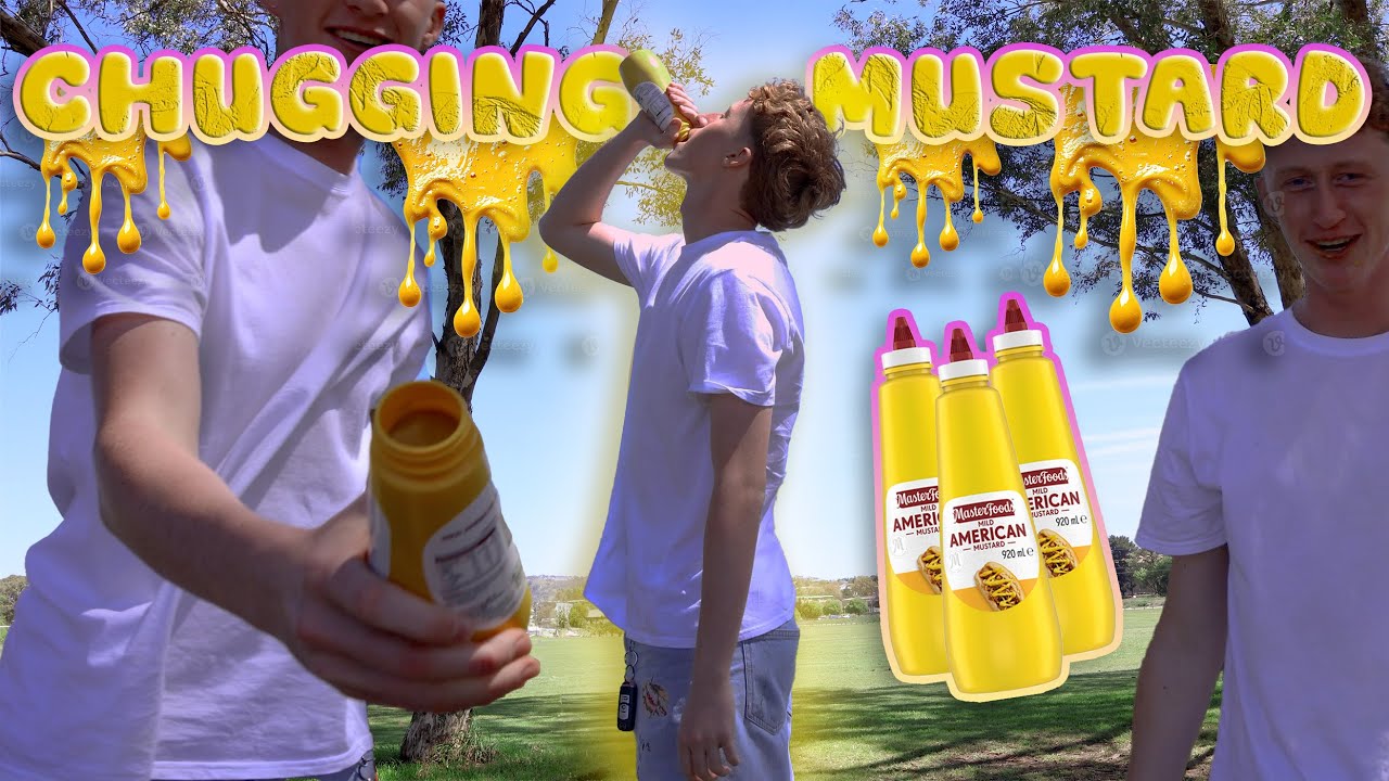 Chugging Mustard - YouTube