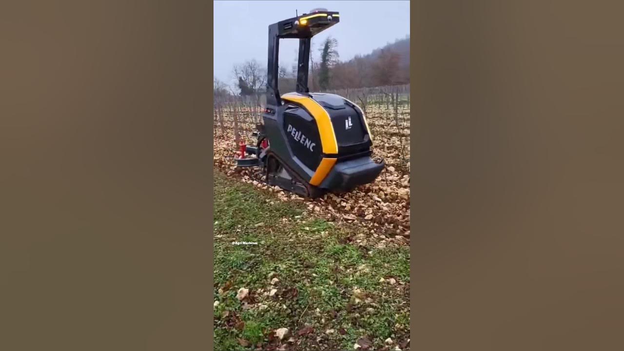 Autonomous inter-Row Robot RX-20 For Vineyards || Made By PELLENC Group France | #autonomous # ...