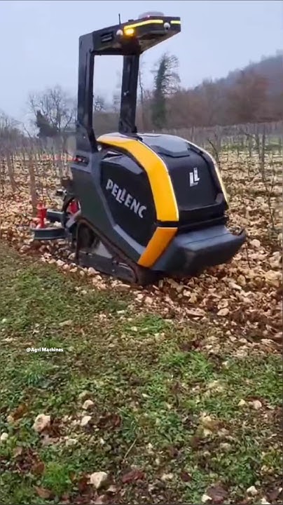 Autonomous inter-Row Robot RX-20 For Vineyards || Made By PELLENC Group France | #autonomous # ...