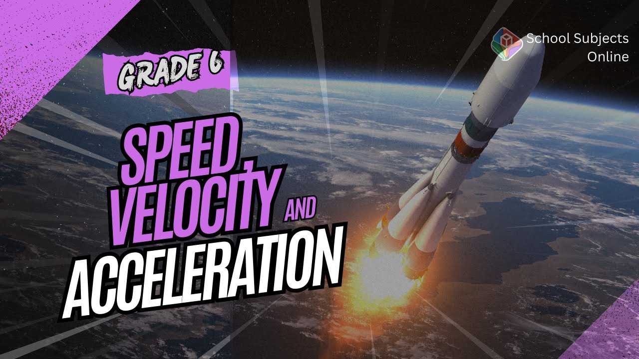 Grade 6 Speed, Velocity, and Acceleration - YouTube