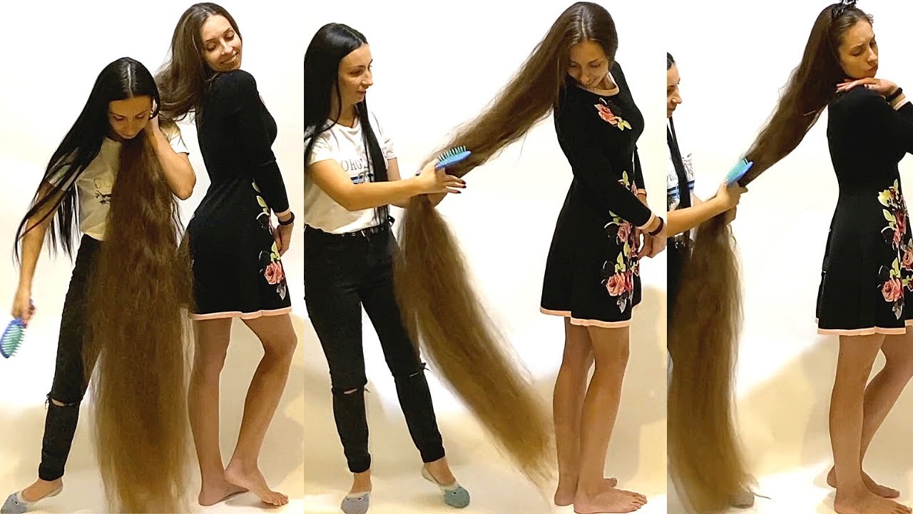 RealRapunzels | Floor Length Braid Undoing (preview) - YouTube