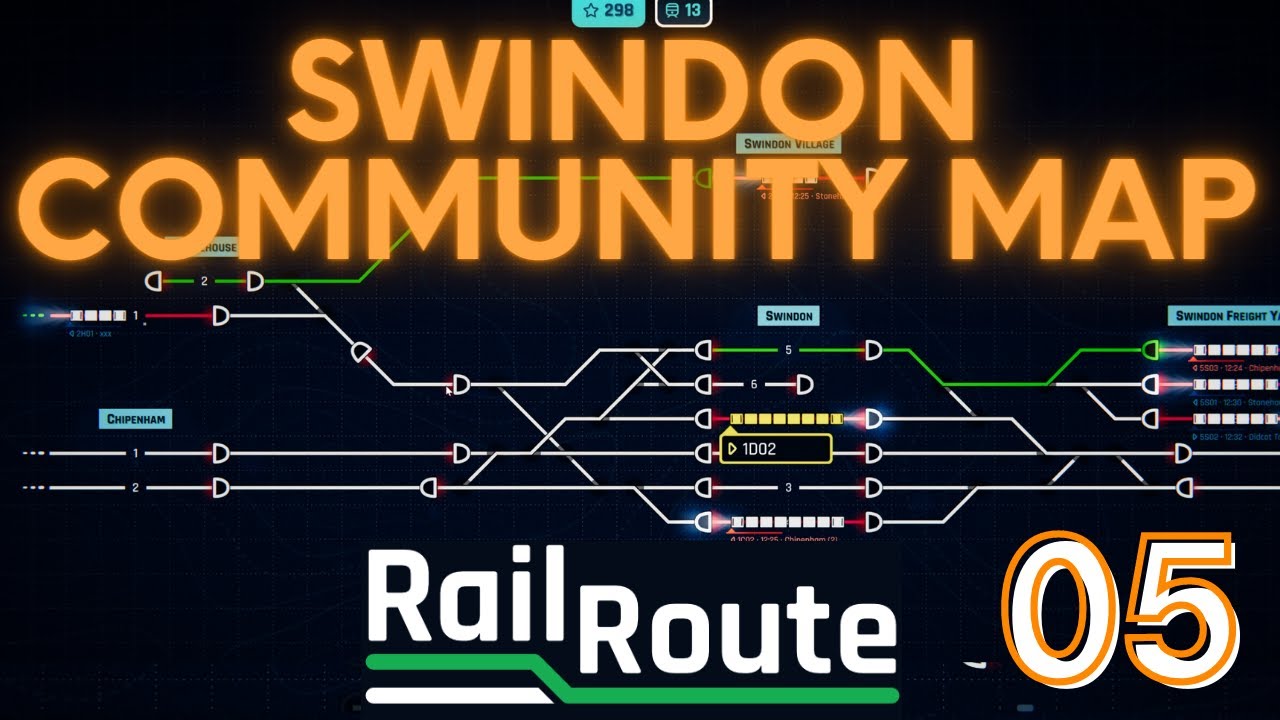 Rail Route - Swindon Community Karte | E05 | 4K - YouTube