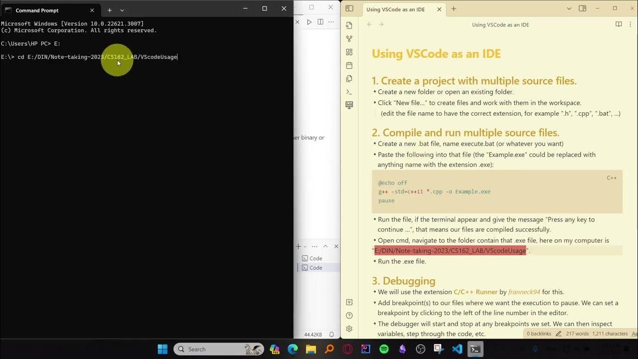 How to use VSCode as an IDE - YouTube
