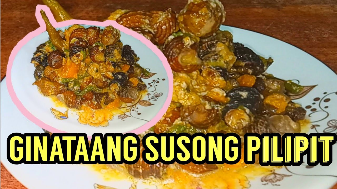 GINATAANG SUSONG Pilipit|ChaiTv Vlog - YouTube